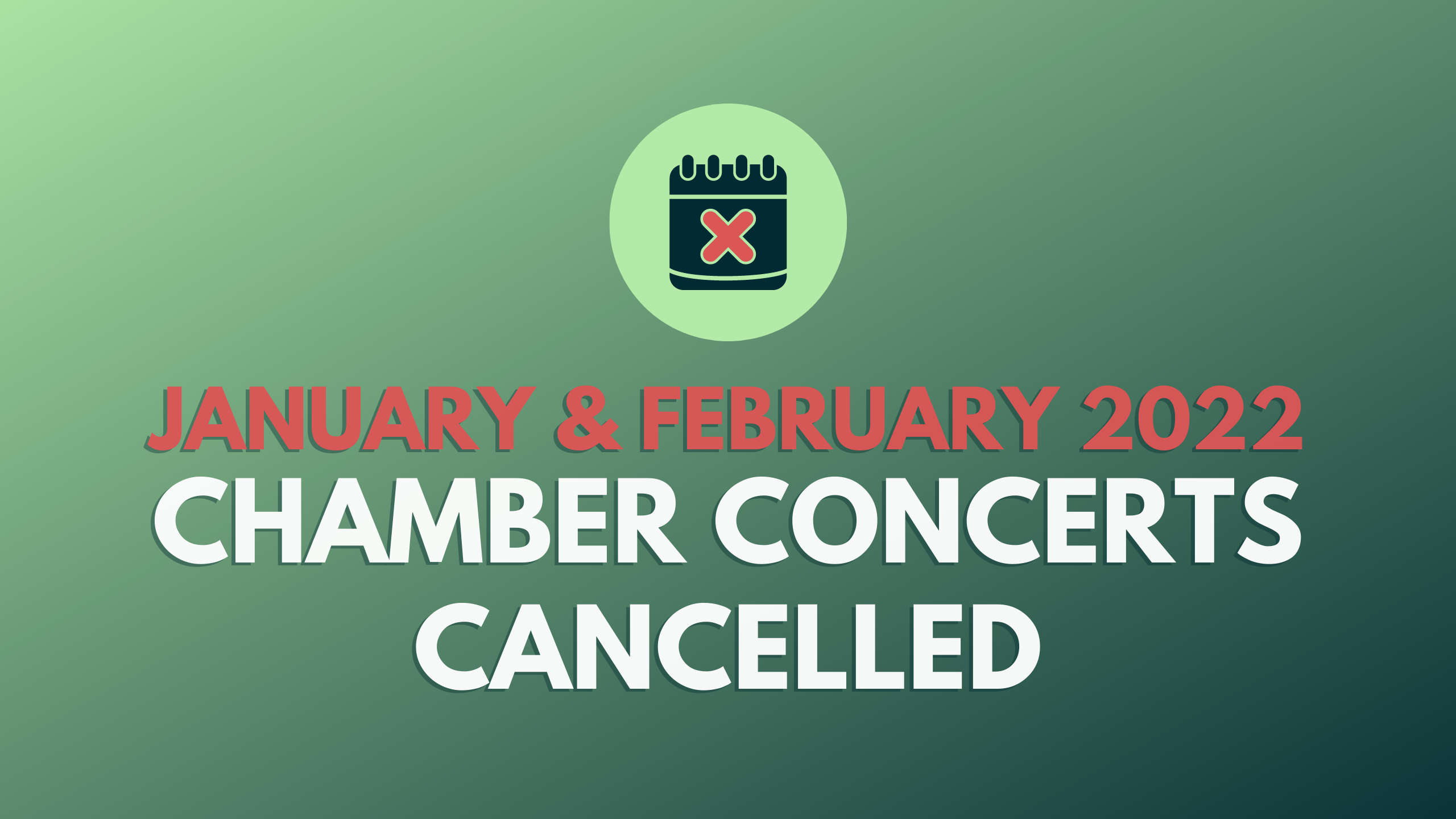 Canceling January and February 2022 Concerts – Friday Morning Music ...